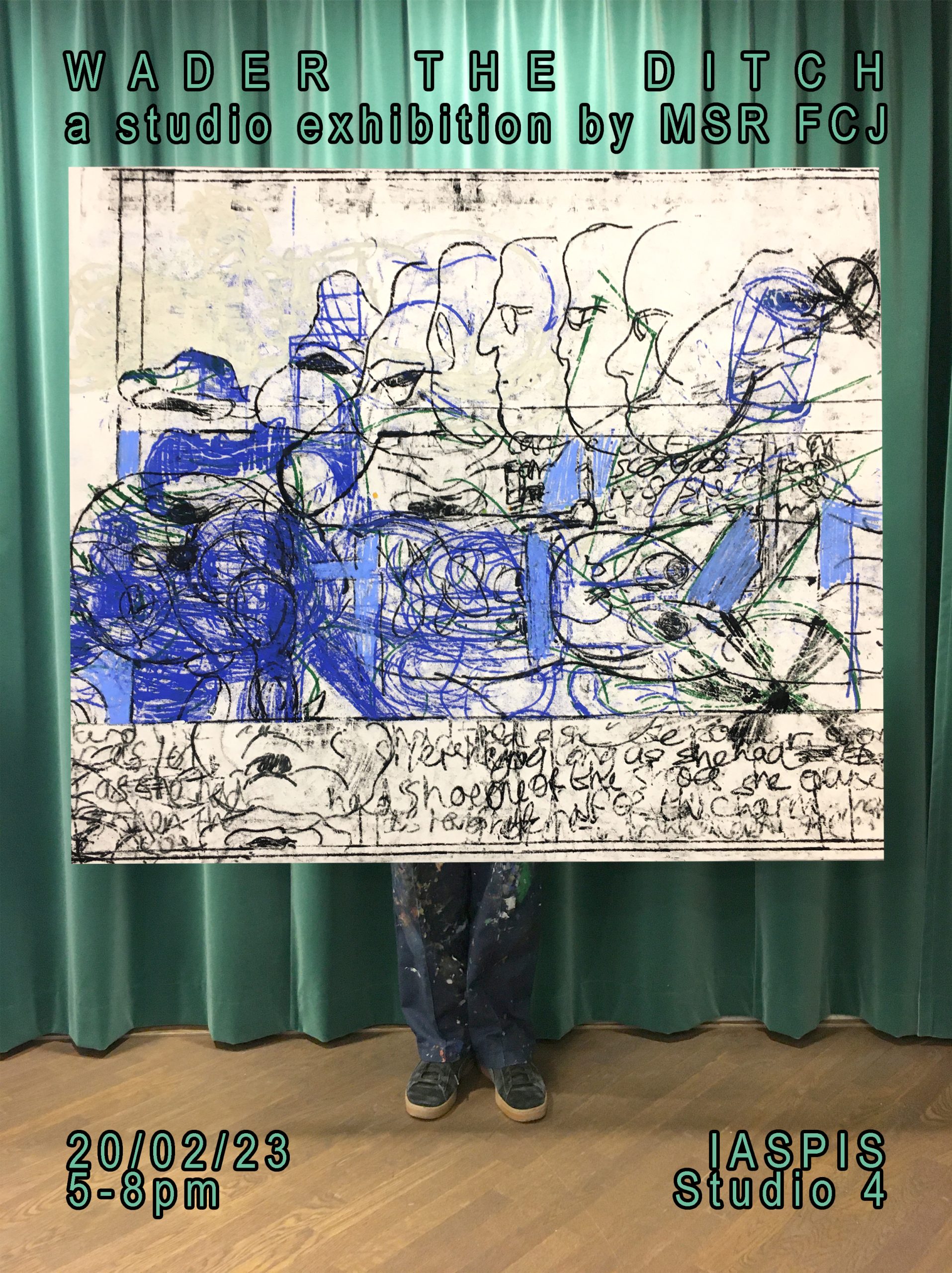 Wader The Ditch: A studio exhibition by MSR FCJ - Konstnärsnämnden