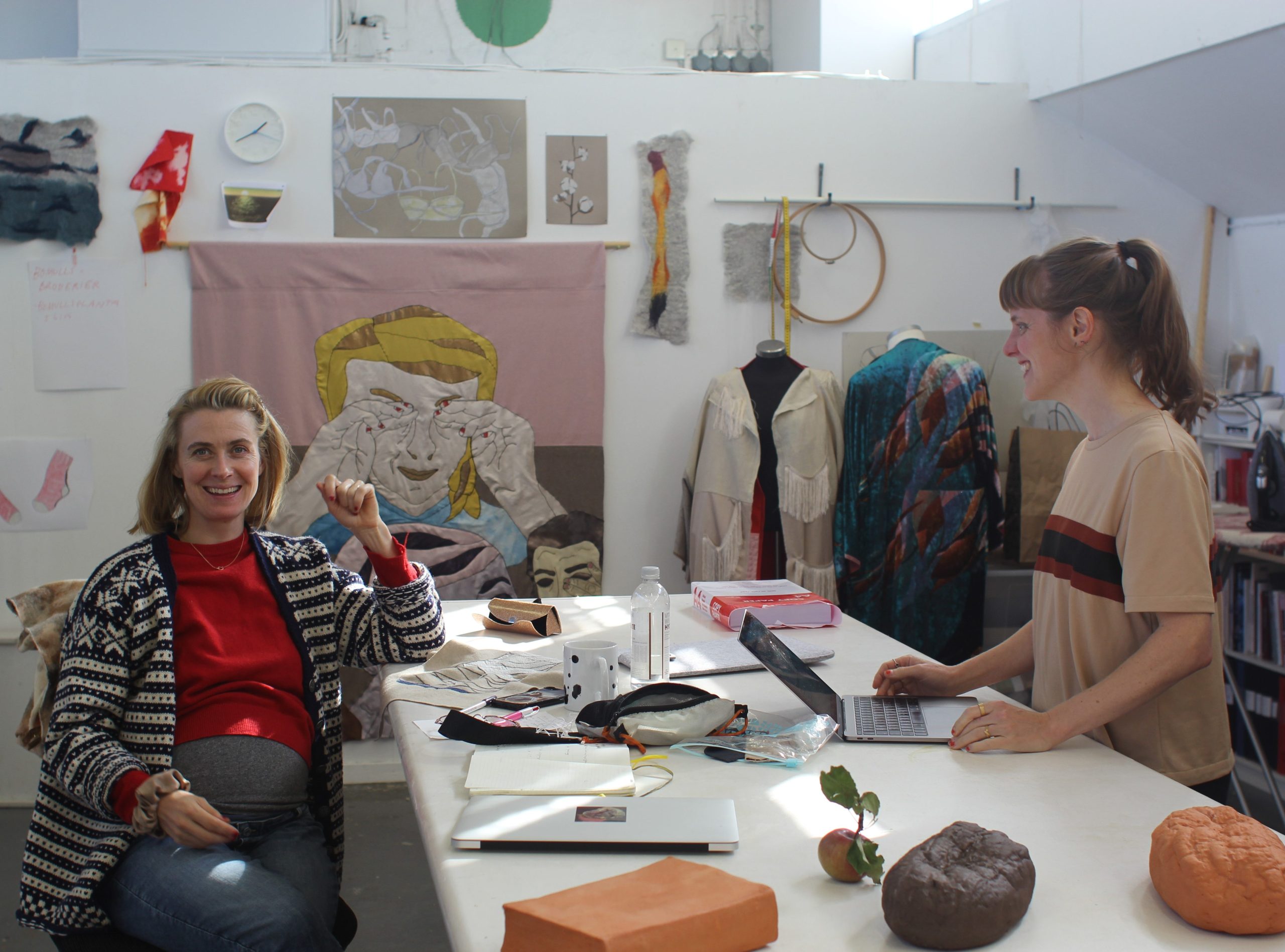 Frida Hållander and Åsa Norman