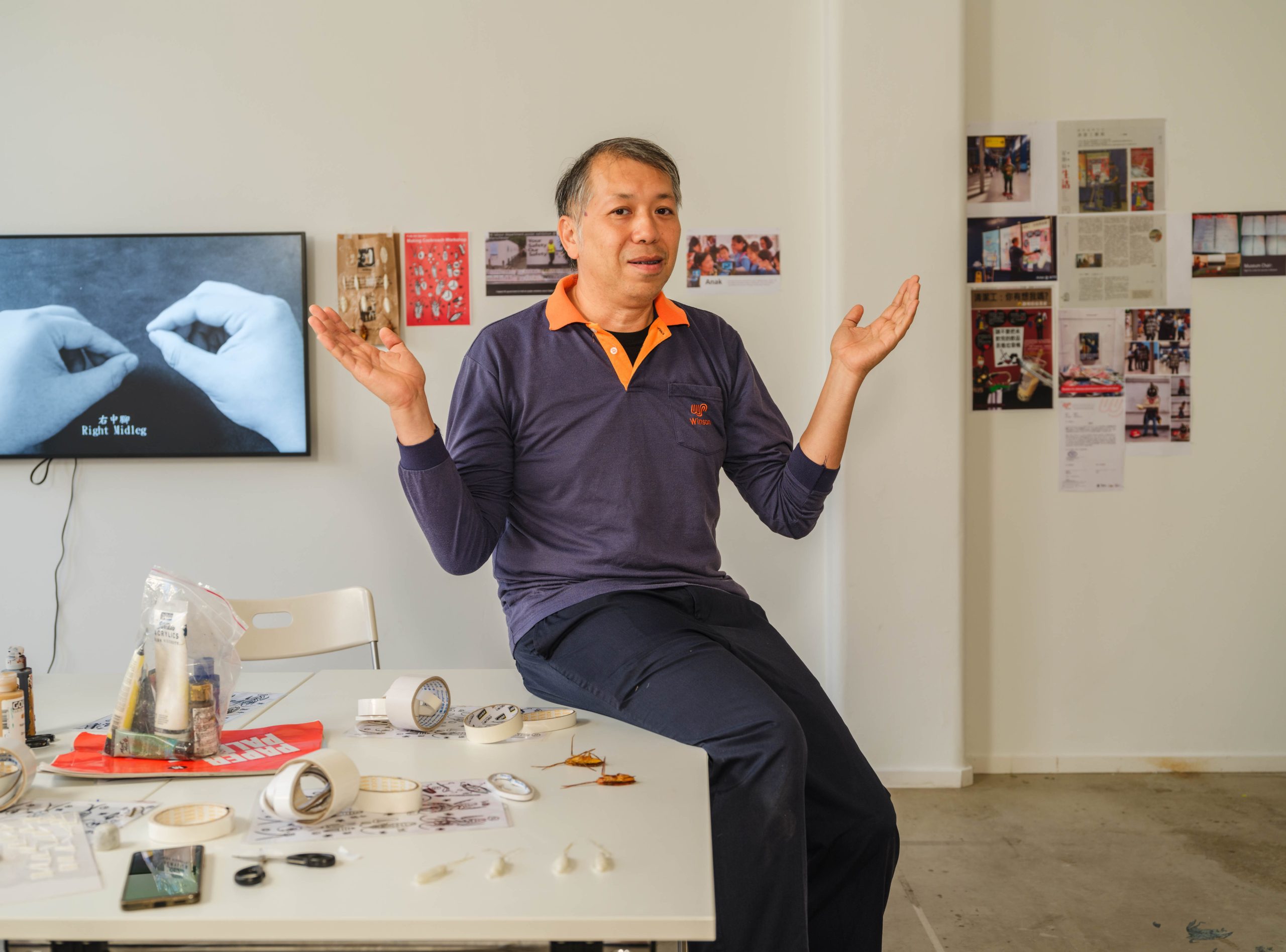 Intervju med IASPIS residensstipendiat Luke Ching Chin Wai - Konstnärsnämnden